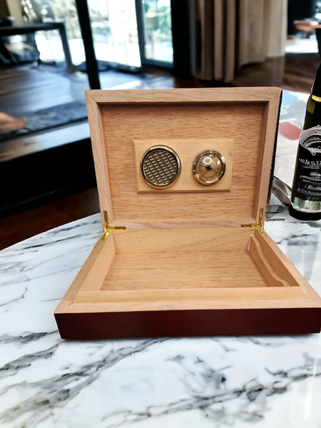 Custom Rosewood Piano Finish Cigar Humidor: Laser Engraved Gift – LuLu ...