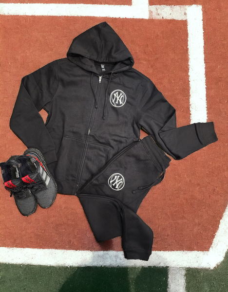 Embroidered New York Yankees Inspired Baseball Sweatsuit: Baseball Fan ...